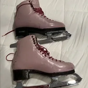 Harlick | Other | Vintage Harlick Figure Ice Skates Gold Star Mk Blades ...
